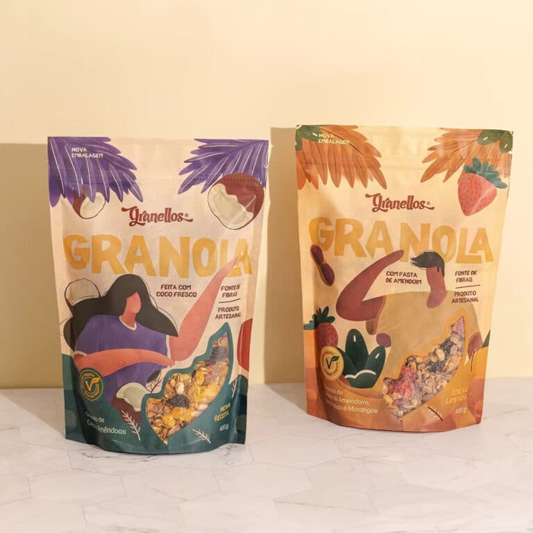 Custom Printed Cereal & Granola Packaging - Polysmarts Packaging