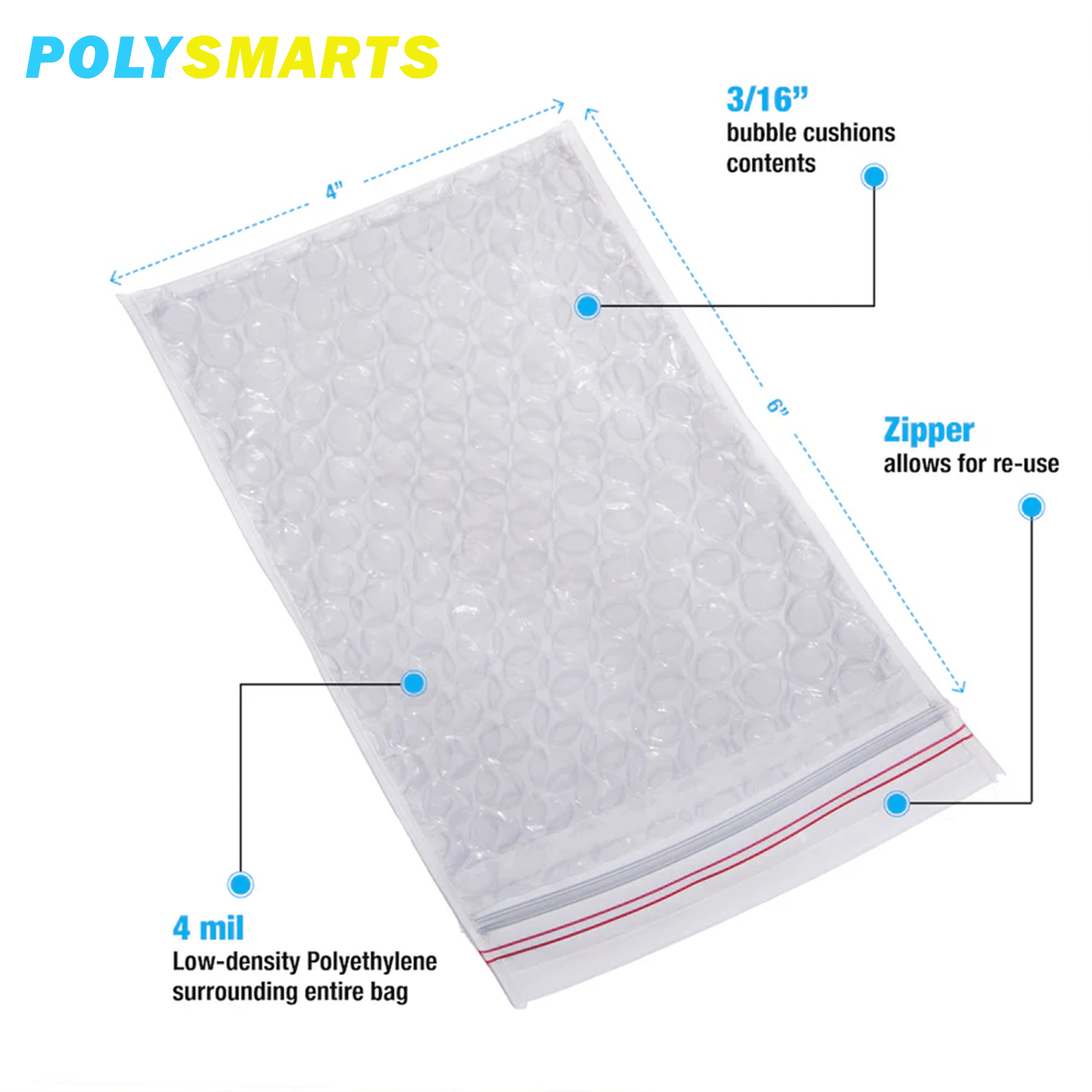 Bolsa Ziplock con burbujas y estampado personalizado, la mejor oferta ...